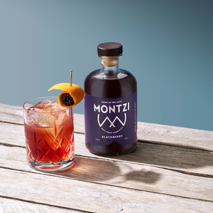 The MONTZI Drink. Born in the Alps. Made for Cocktails.